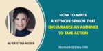 How to Write a Keynote Speech That Inspires Action